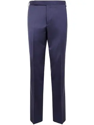 LARDINI Regular Fit Trousers - Blue