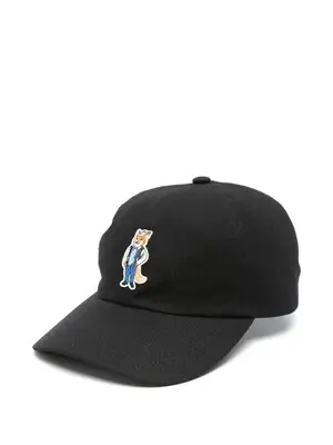 Maison Kitsuné Dressed Fox Cap - Black