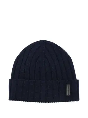 Emporio Armani Bonnet Hat - Blue