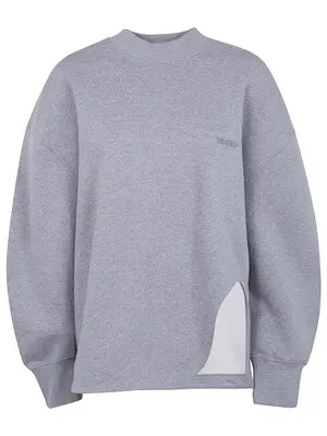 Attico Round Neck Sweatshirt