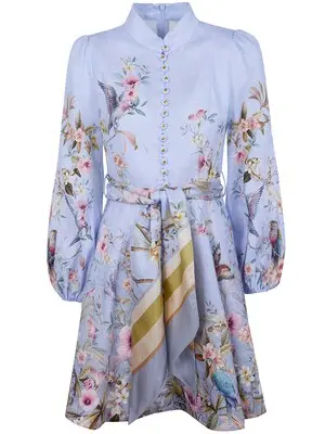 Zimmermann Rebellion Button Mini Dress