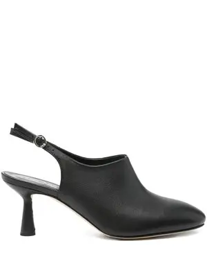 AeydĒ Malin Heel Round Toe Pumps
