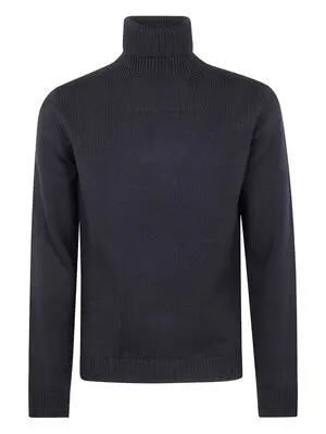 NUUR Long Sleeve Turtleneck Sweater - Black