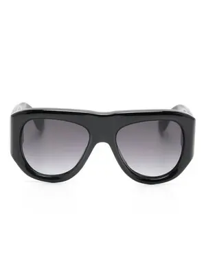 JACQUES MARIE MAGE Bel-air Sunglasses - Black