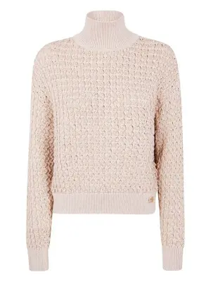 Elisabetta Franchi Oversized Turtleneck Sweater
