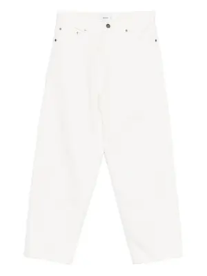 HAIKURE Betty Bull 44" Straight Leg Jeans - White