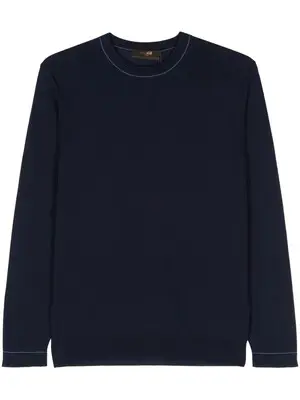 Moorer Fine Knit Sweaters For Men