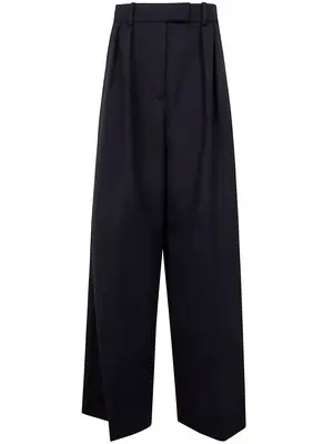 ANINE BING Wide Leg Trousers - Black