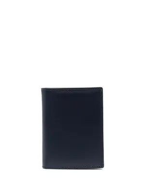 Comme Des Garçons Classic Leather A Line Wallet - Blue