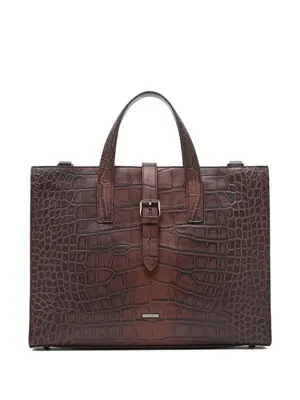 Emporio Armani Tote Bag - Brown