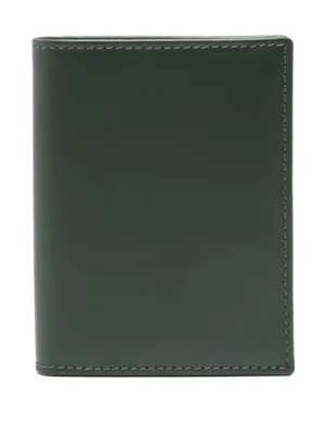 Comme Des Garçons Classic Leather A Line Wallet - Green