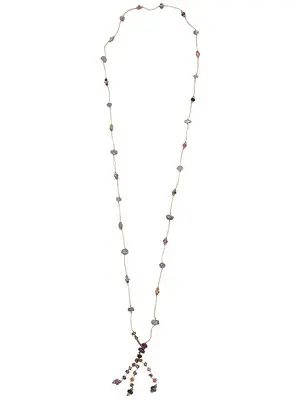 SHARING Holy Labradorite Tourmaline Necklace - Multi