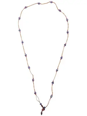 SHARING Loopy Sduo Sap Pink Tourmaline Necklace - Multi