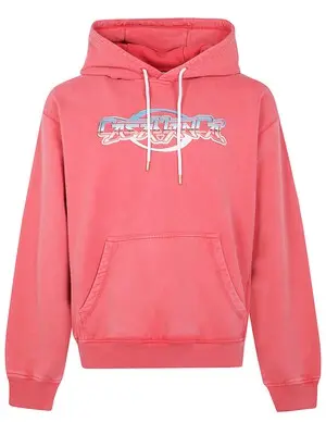 Casablanca Printed Hoodie - Red
