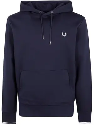 Fred Perry Tipped Hooded Sweatshirt