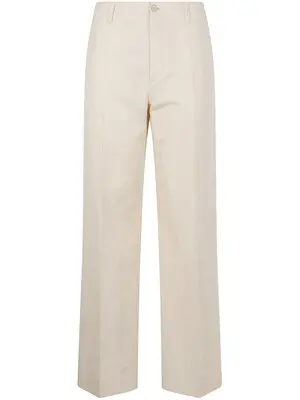 Filippa K Relaxed Straight Cotton Linen Trousers