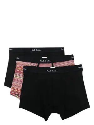 Paul Smith Trunk 3 Pack Blk Sign - Black