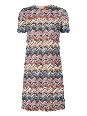 Missoni Midi Short Sleeve Dress