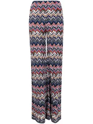 Missoni Elastic Waist Trousers - Multi