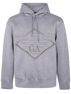 Emporio Armani Layered Sweatshirts Hoodies For Men