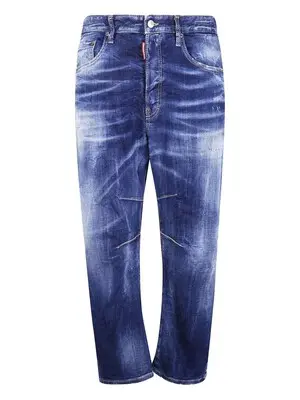 Dsquared2 Contrast Stitching Bottoms For Men