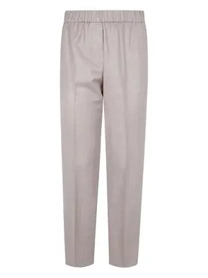 Peserico Micro Pied De Poule Trousers