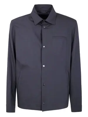 Herno Single Breasted Overshirts For Men