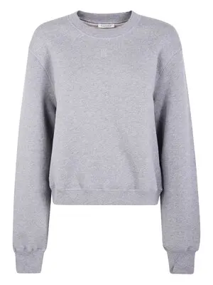 BY MALENE BIRGER Apalia Round Neck Sweatshirt - Gray