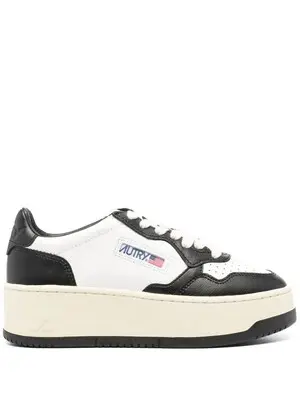 AUTRY Platform Low Leather Sneakers