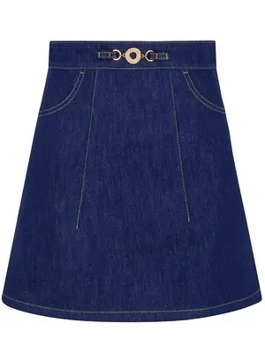 PATOU A-line Mini Skirt - Blue