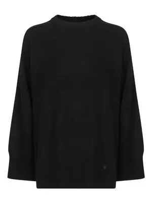 Loulou De Saison Safi Lds Long Sweater - Black