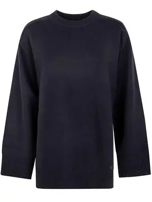 Loulou De Saison SAFI LDS Long Sweater Black