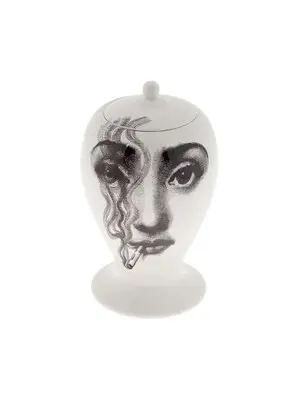 FORNASETTI Smoking Is Bad" Vase - Multi