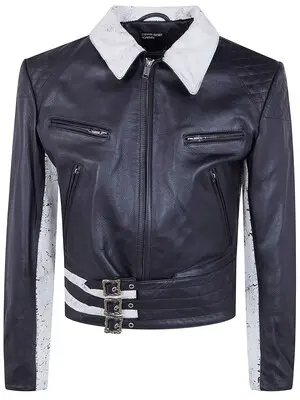 ERD - ENFANTS RICHES DEPRIMES Leather Jacket - Black