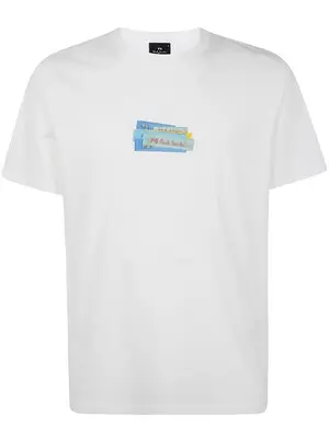 Paul Smith Regular Fit Short Sleeves T-shirt - White