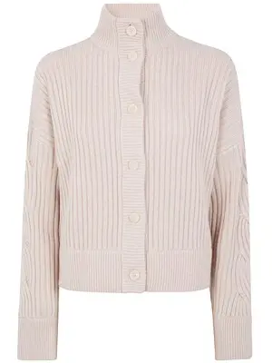 Max Mara Afelio Buttoned Cardigan - Brown