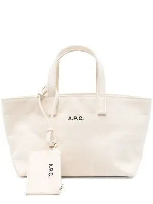 A.p.c. Small Tote Bag - Beige