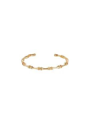Gas Bijoux Bambou Gold Plated Bracelet - Metallic