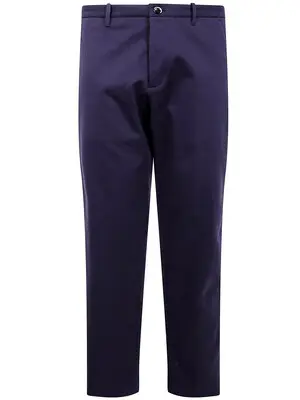 NINE:INTHE:MORNING Giove Piatto Slim Trouser - Blue