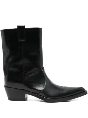 Khaite Clive Ankle Boot 35 - Black