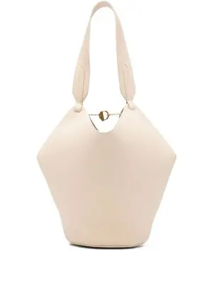 Khaite Lotus Mini Tote Bag - White