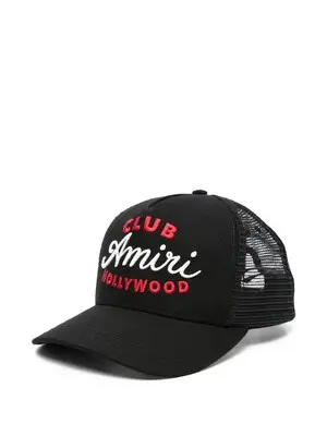 Amiri Club Trucker Cap - Black