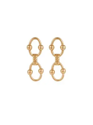 Gas Bijoux Rivage Gold Plated Earrings - Metallic
