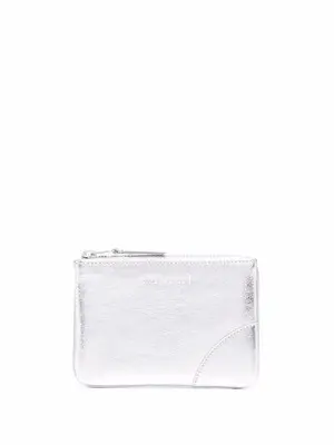 Comme Des Garçons Gold And Silver 145x105 Mm" Wallet - Metallic