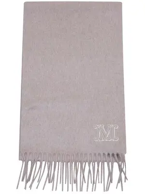 Max Mara Wadalia" Classic Scarf - Beige