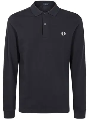 Fred Perry The Long Sleeve Fp Shirt - Blue