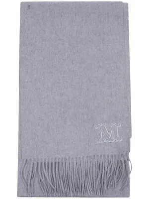 Max Mara Wadalia" Classic Scarf - Gray