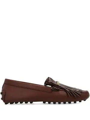 TOD`S Driver Sole Fringe Loafer