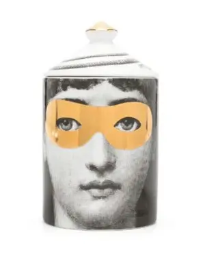 FORNASETTI Se Poi" Small Candle - Multi