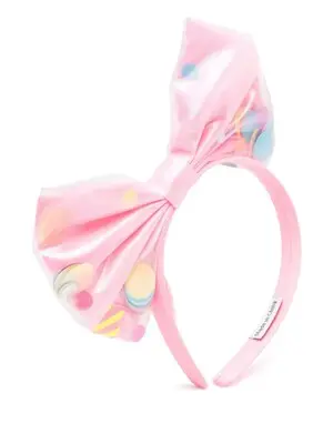 BILLIEBLUSH Headband With Bow Detail - Pink
